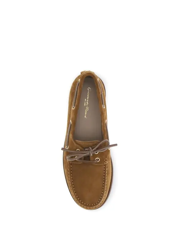 GIANVITO ROSSI Vandée Suede Loafers