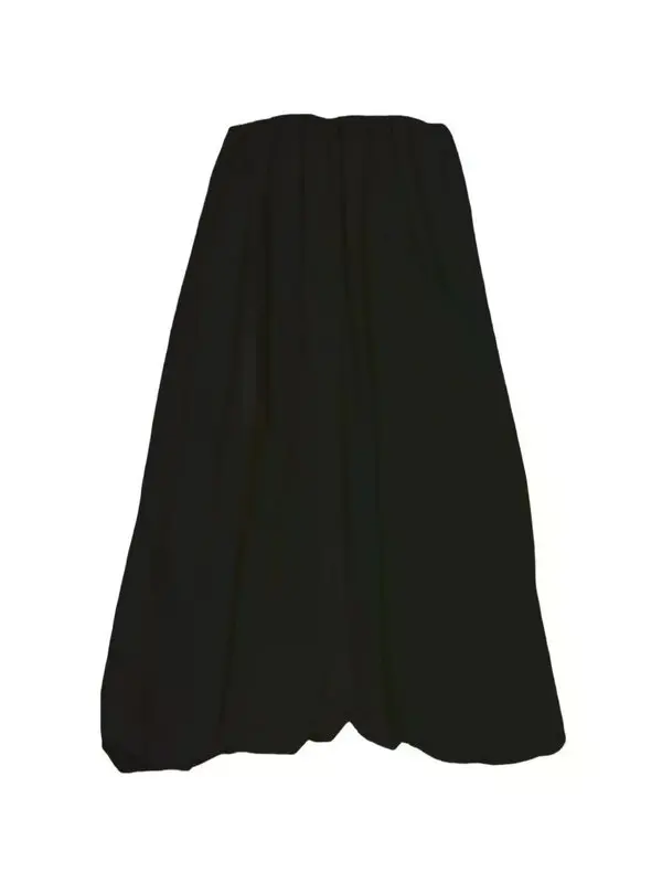 JIL SANDER Strapless Bubble-hem Asynnetric Dress