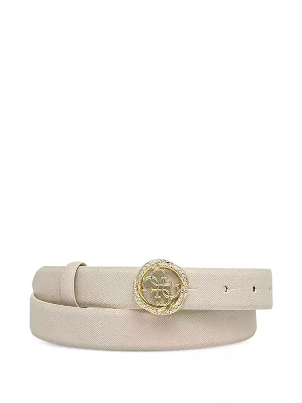Guess 4-g Logo Crystal-embellished Belt