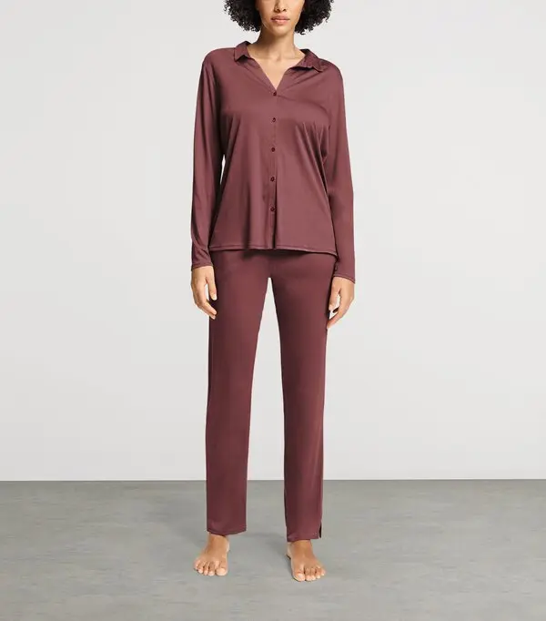 Hanro Modal-silk Grand Central Pyjama Trousers