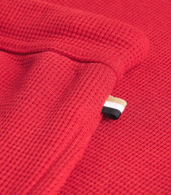 BOSS Waffle-knit Logo Sweatpants