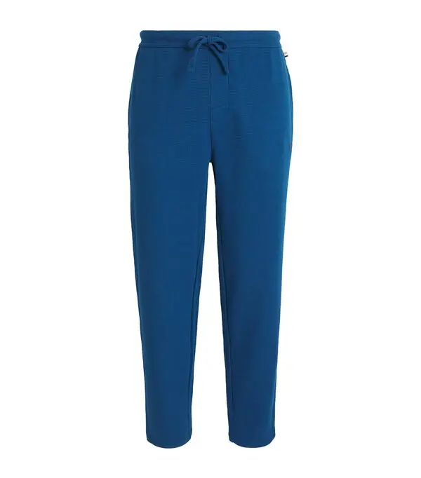 BOSS Waffle-knit Logo Sweatpants