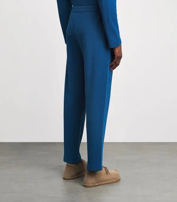 BOSS Waffle-knit Logo Sweatpants