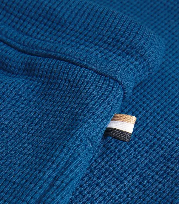 BOSS Waffle-knit Logo Sweatpants