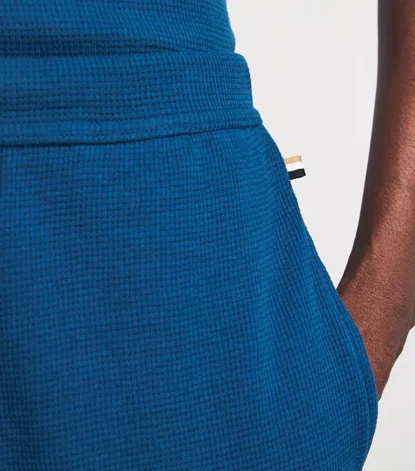 BOSS Waffle-knit Logo Shorts