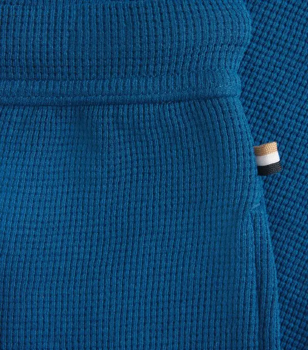 BOSS Waffle-knit Logo Shorts