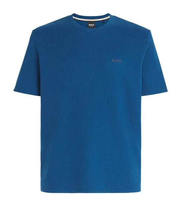 BOSS Waffle-knit Logo T-shirt