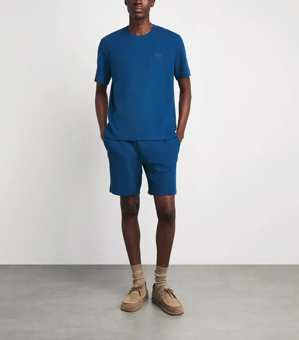 BOSS Waffle-knit Logo T-shirt