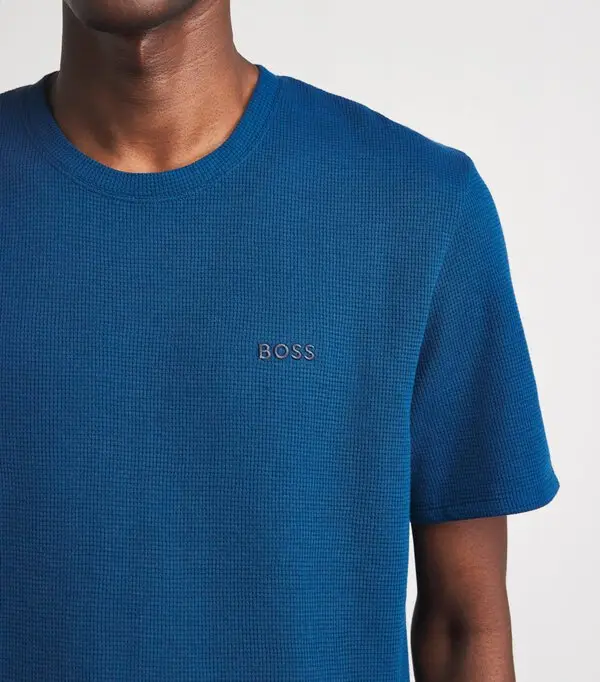 BOSS Waffle-knit Logo T-shirt