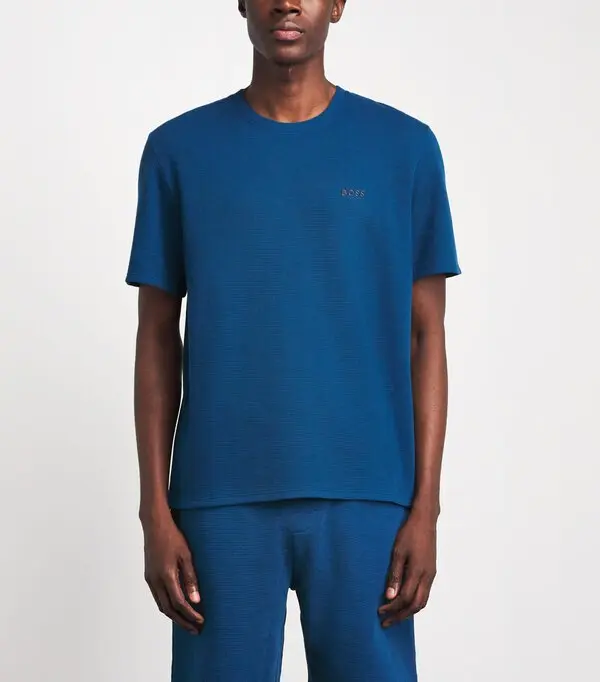 BOSS Waffle-knit Logo T-shirt