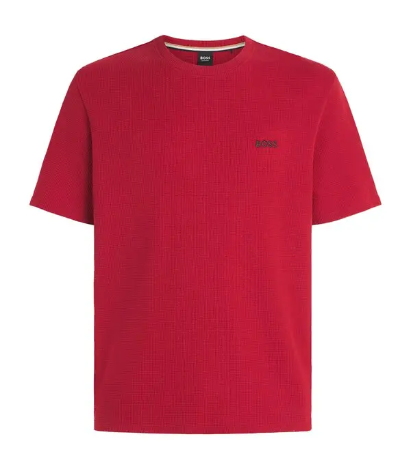 BOSS Waffle-knit Logo T-shirt