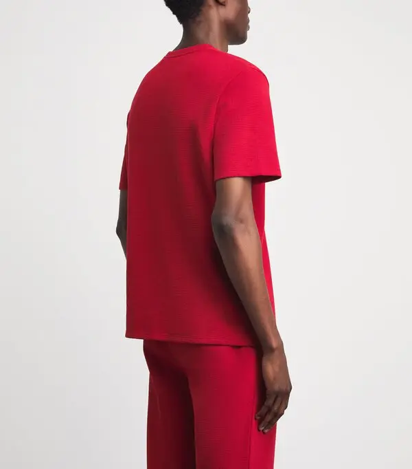 BOSS Waffle-knit Logo T-shirt