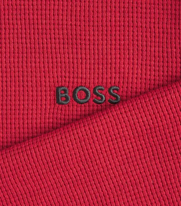 BOSS Waffle-knit Logo T-shirt