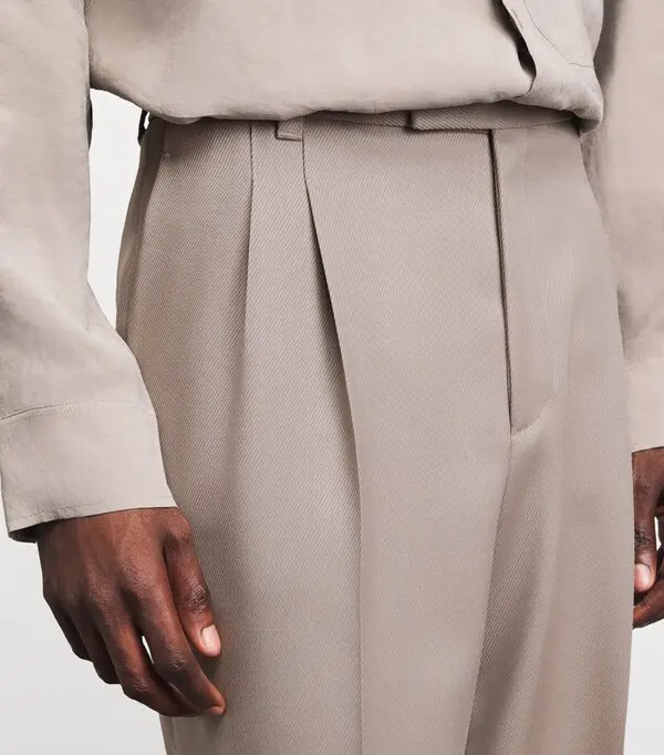 BOSS Wool Tailored Trousers