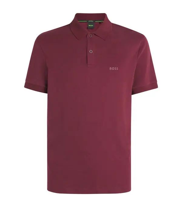 BOSS Cotton Logo Polo Shirt