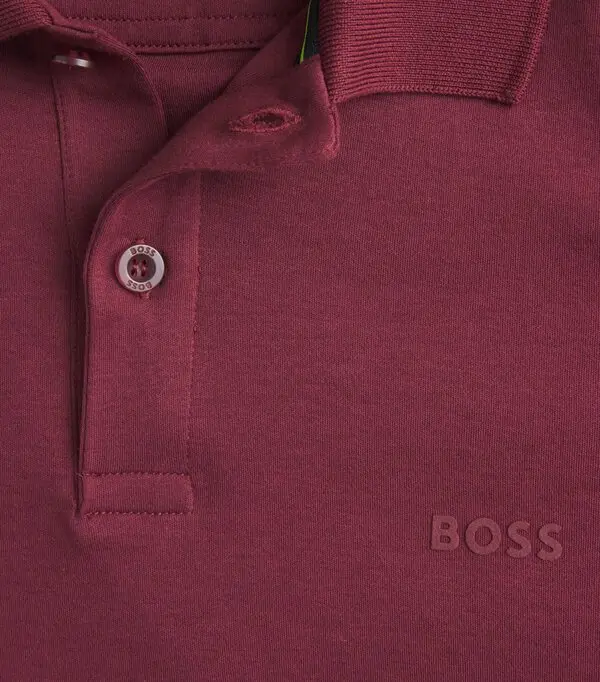 BOSS Cotton Logo Polo Shirt
