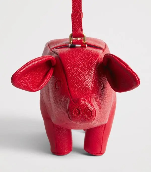 Thom Browne Leather Baby Pig Top-handle Bag