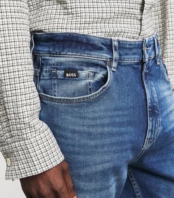 BOSS Stretch-denim Slim Jeans