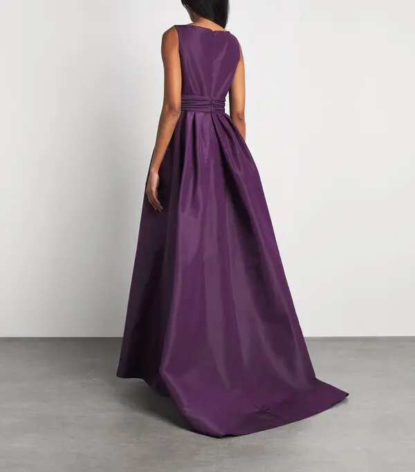 Carolina Herrera Silk Column Gown