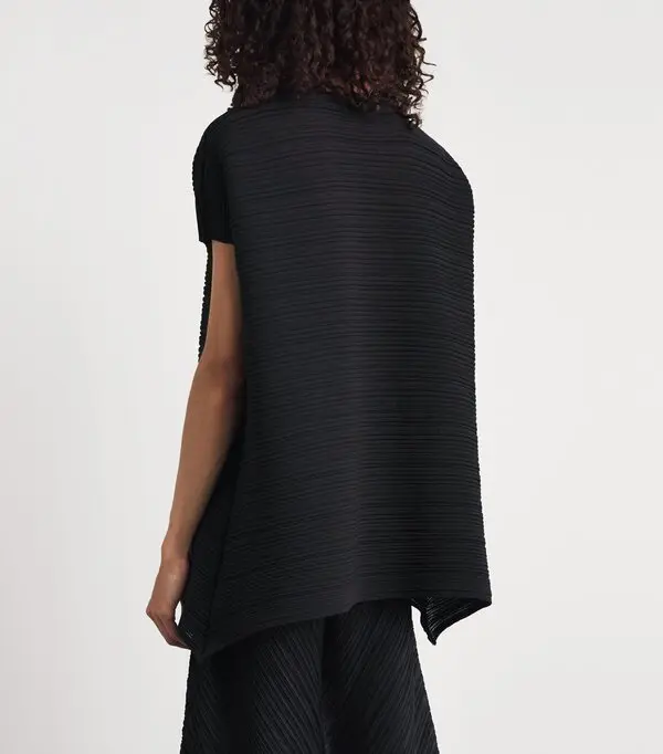 Issey Miyake Paper Bounce Knit T-shirt - Black
