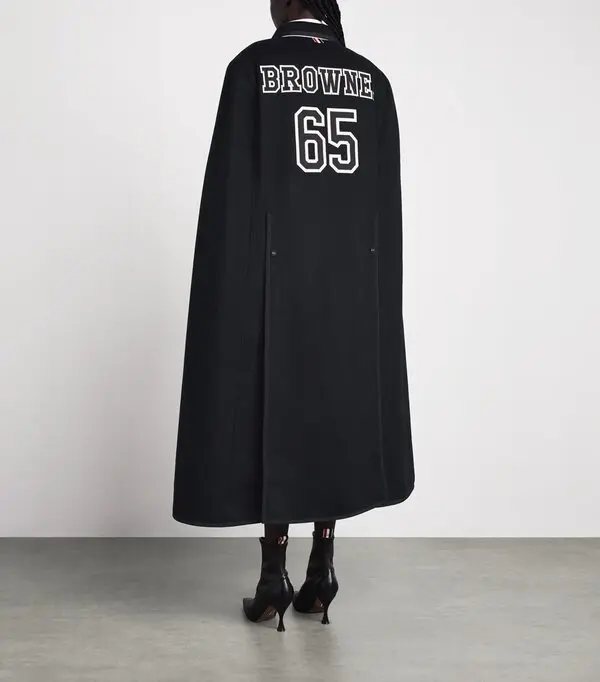 Thom Browne Cashmere Browne 65 Chesterfield Cape