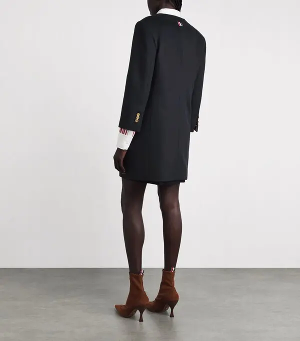 Thom Browne Cashmere Zibeline Cardigan Coat