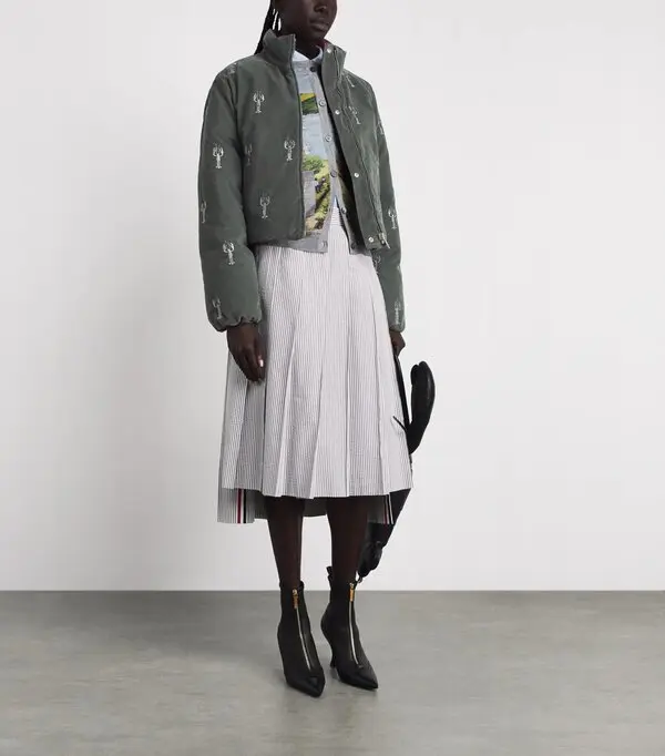Thom Browne Corduroy Reversible Down Jacket