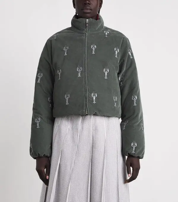 Thom Browne Corduroy Reversible Down Jacket