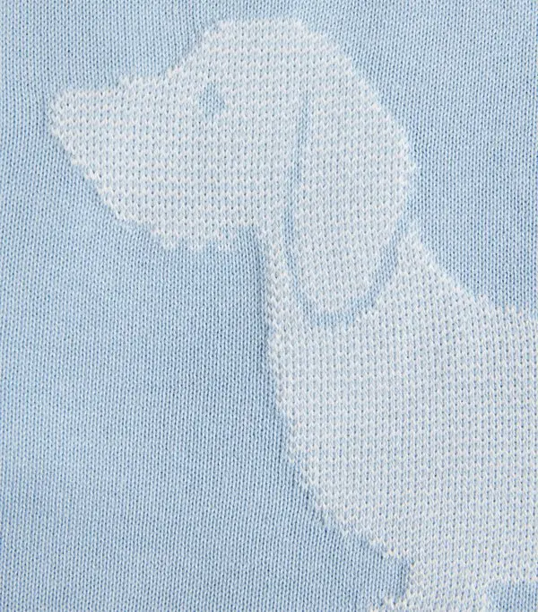 Thom Browne Cotton Hector Intarsia T-shirt