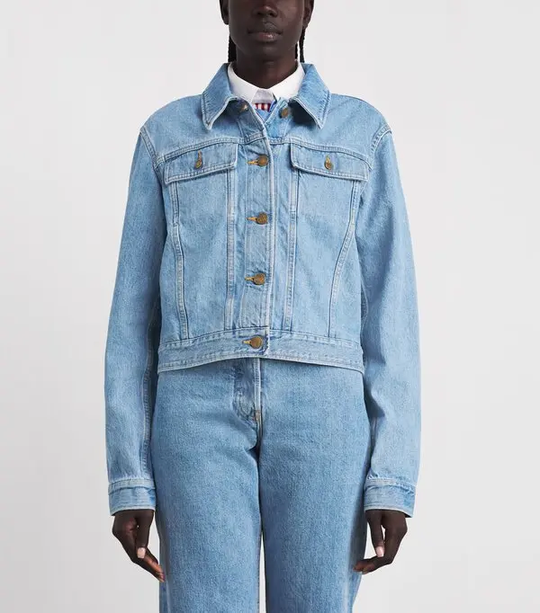 Thom Browne Shrunken Selvedge Denim Jacket