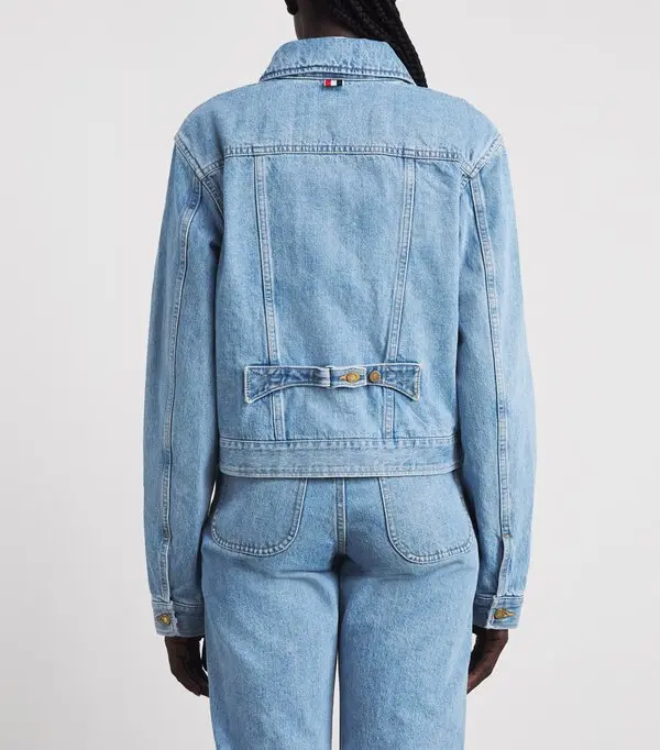 Thom Browne Shrunken Selvedge Denim Jacket