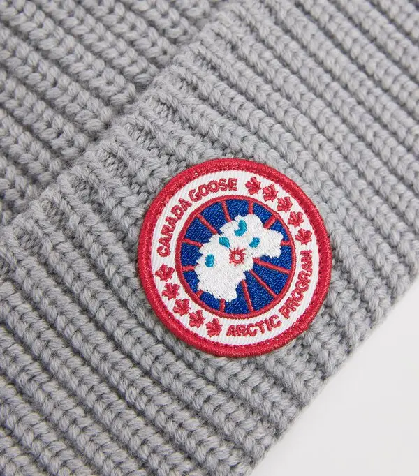 Canada Goose Merino Ribbed Beanie