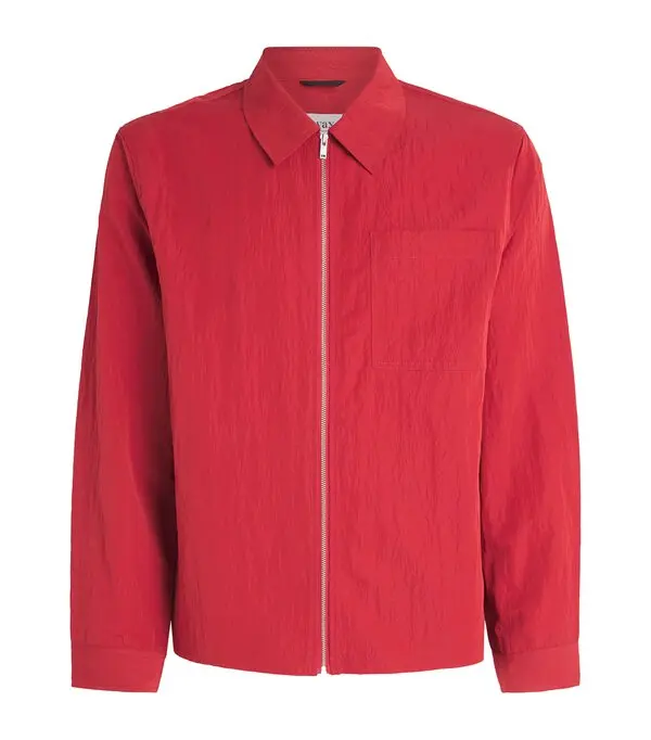 WAX LONDON Crinkle Lytton Overshirt