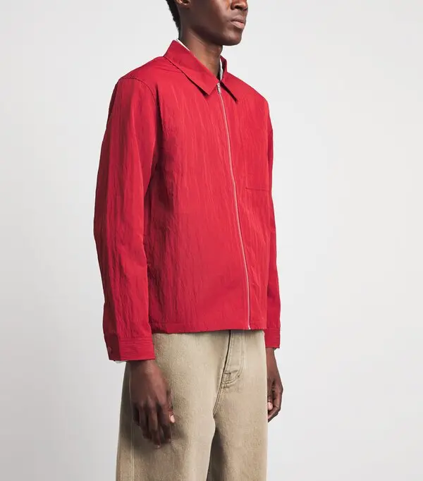 WAX LONDON Crinkle Lytton Overshirt