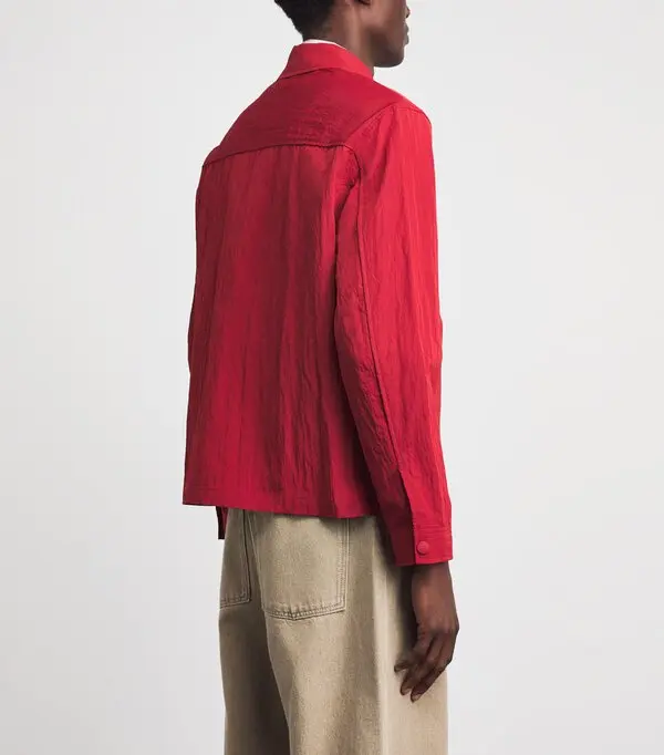 WAX LONDON Crinkle Lytton Overshirt
