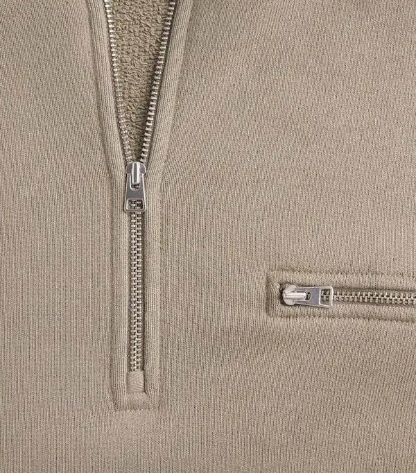AGOLDE Cotton Pavillion Half-zip Sweatshirt