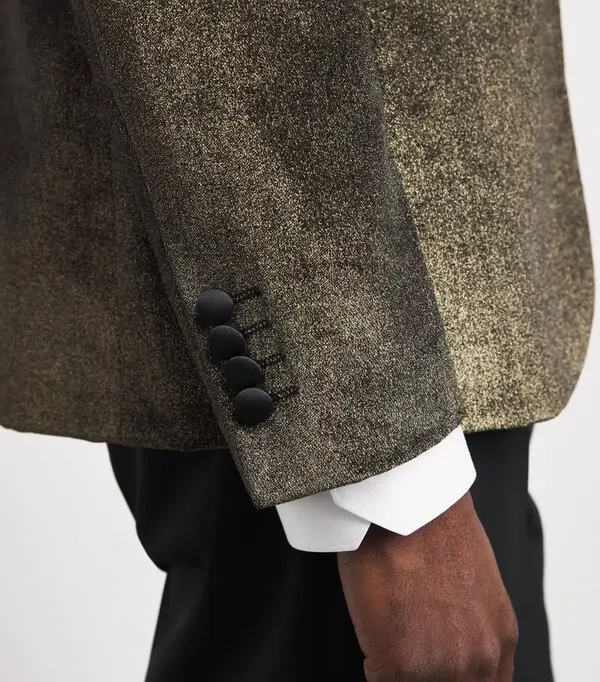 Pal Zileri Cotton Glitter Tuxedo Jacket