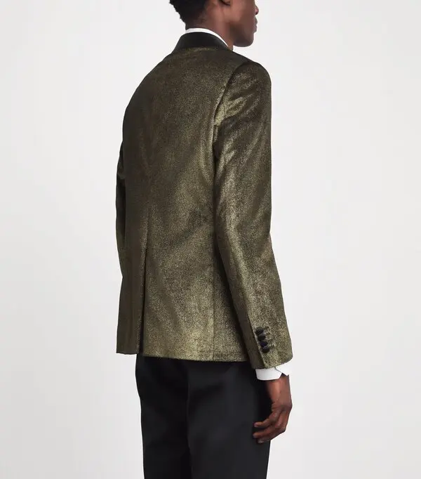 Pal Zileri Cotton Glitter Tuxedo Jacket