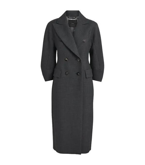 Max Mara Virgin Wool Double-breasted Coat
