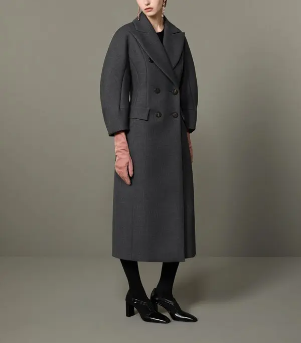 Max Mara Virgin Wool Double-breasted Coat