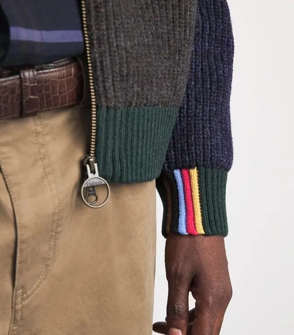 Barbour X Paul Smith Wool Gamefair Cardigan
