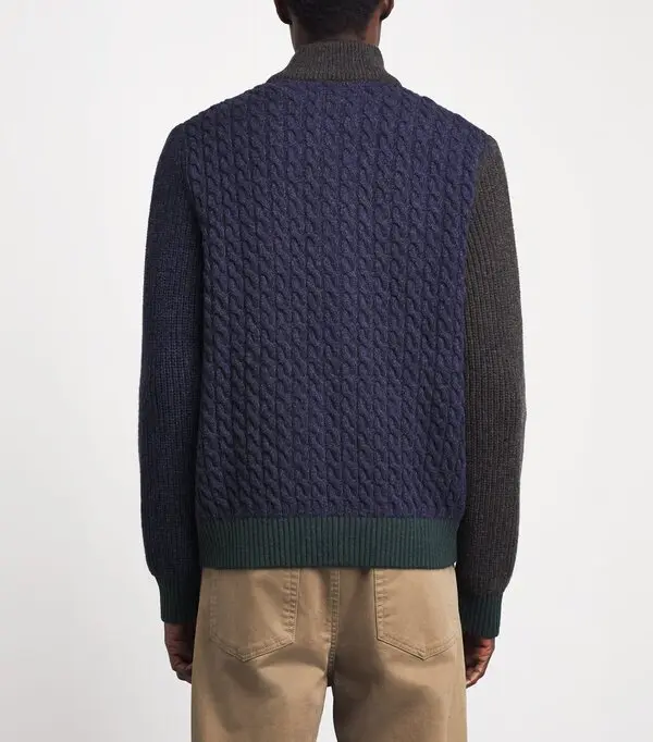 Barbour X Paul Smith Wool Gamefair Cardigan
