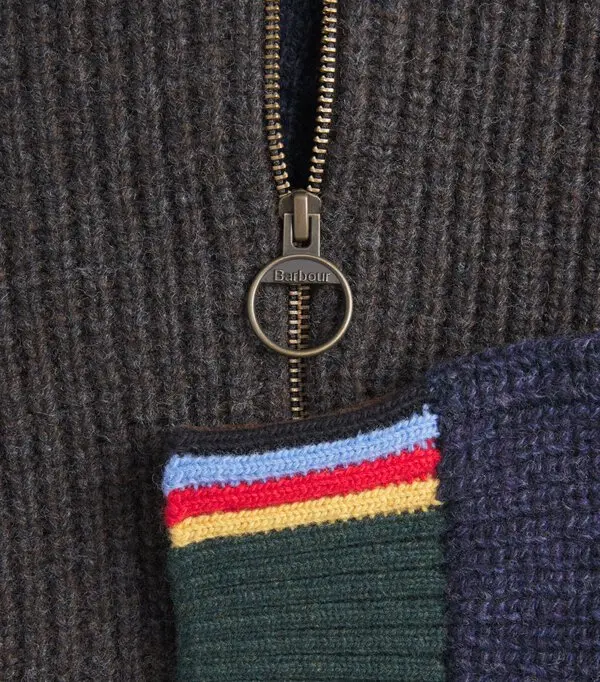 Barbour X Paul Smith Wool Gamefair Cardigan