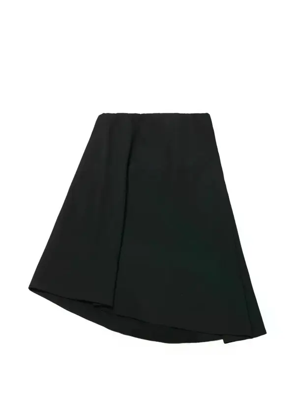 JIL SANDER Asymmetric-hem Strapless Dress