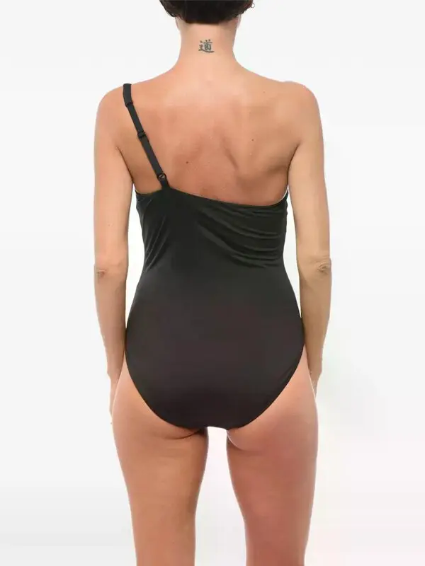 Nike One-shoulder Logo-print Swimsuit