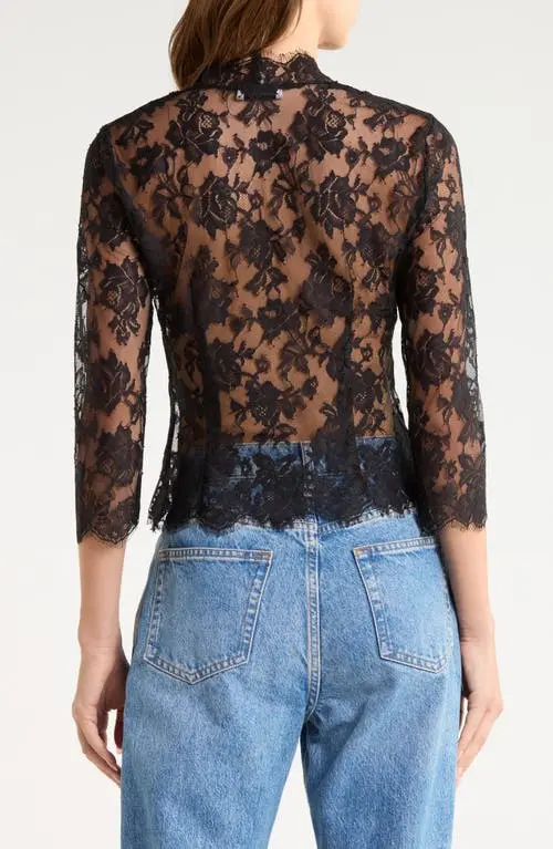 REFORMATION Acacia Lace Top