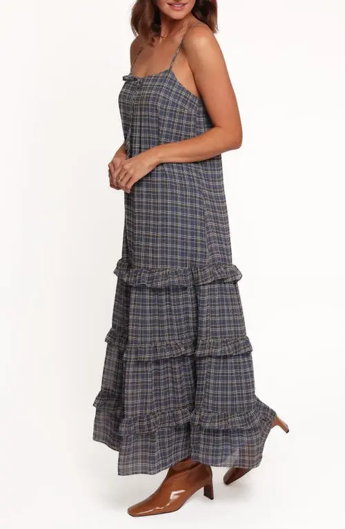 PETAL & PUP Minka Tiered Maxi Dress