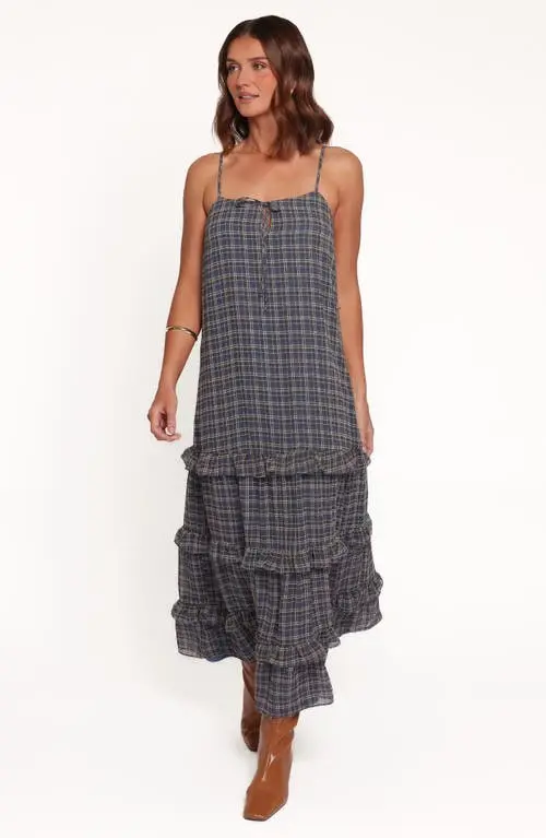 PETAL & PUP Minka Tiered Maxi Dress