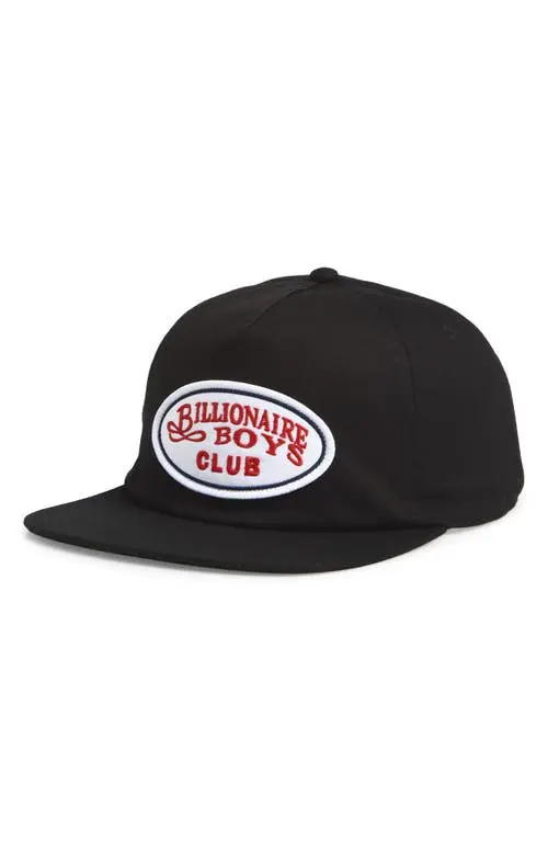 BILLIONAIRE BOYS CLUB Members Snapback Baseball Cap - Black