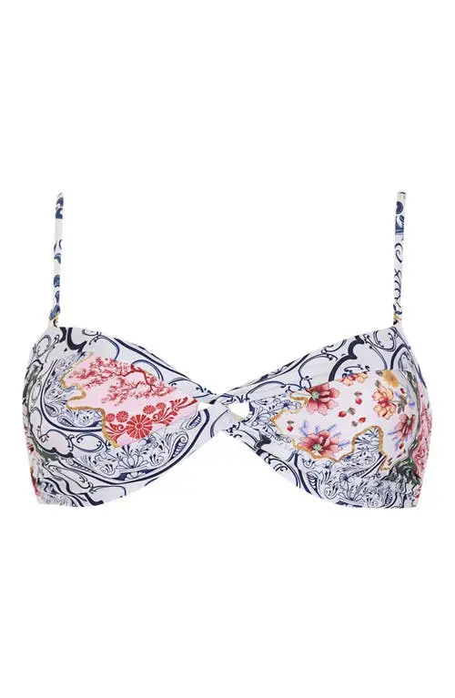 Agua Bendita Stacy Celinna Bandeau Swim Top
